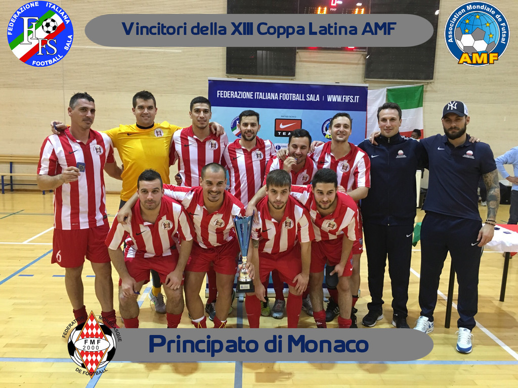 Calcio: conclusa la 13^ edizione Coppa Latina AMF, il Principato di ...